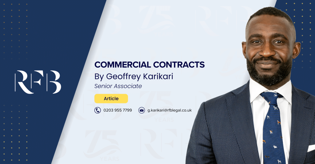 Commercial Contracts: What Every Business Need to Know - RFB Legal